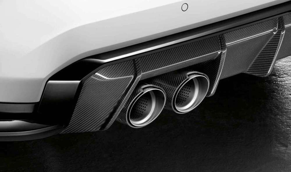 BMW M Performance Satz (4 Stück) Endrohrblende Carbon M3 G80 G81 M4 G82 ...