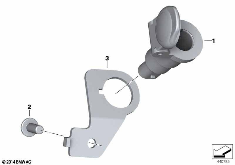 Halter für Zusatzsteckdose S1000XR K49 61348551216 | BMW