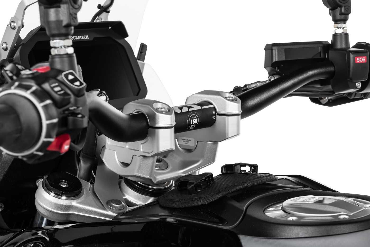 Lenkererhöhung 35mm mit Versatz BMW R1300GS | Touratech