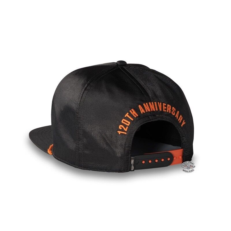 Harley Davidson 120th Anniversary Racing Snapback | Kappen / Kopftücher ...