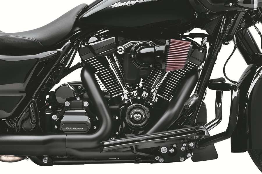 Gloss Black Engine Cover Kit - Milwaukee-Eight Powertrain 925000 ...