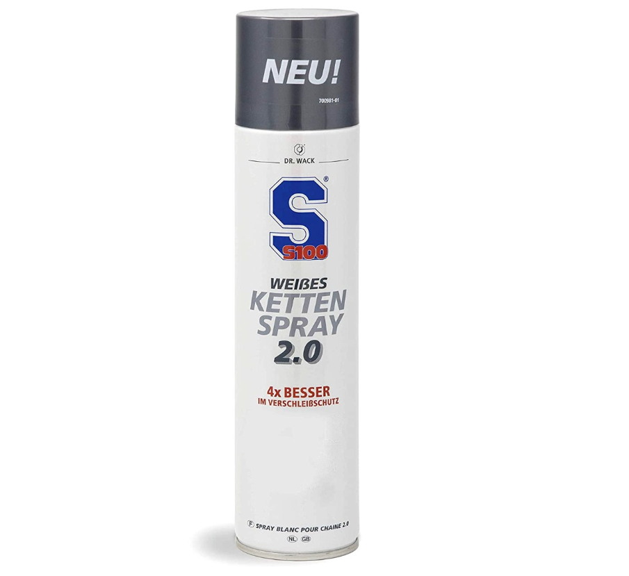S100 Weisses Kettenspray 2.0 400ml | Pflegemittel & Zubehör | Motorrad ...